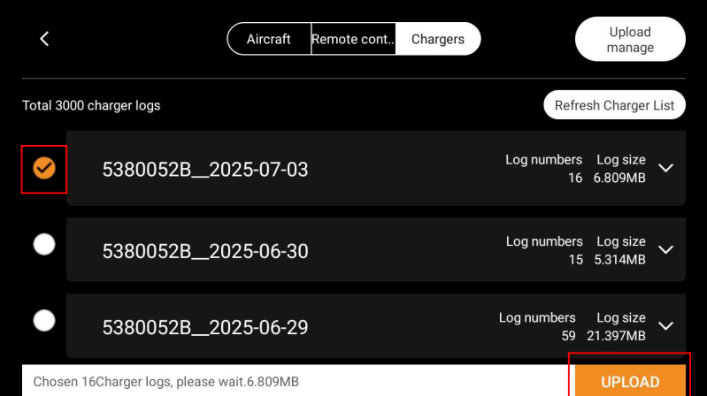 Log Upload and Firmware Upgrade | Pegasus Robotics